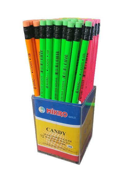 Cmk Mikro Gold Candy Silgili Kurşun Kalem Cmk Mikro Gold Candy Silgili Kurşun Kalem