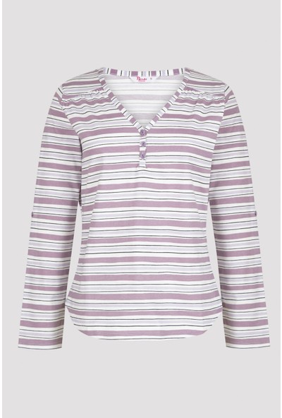 Penti Mix Stripe Details Tişört
