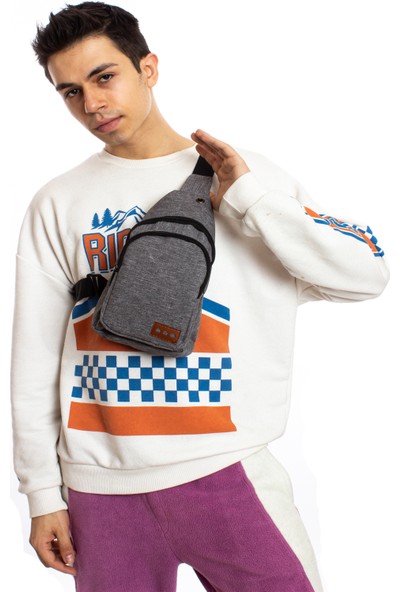 Ada Bebek Çocuk Çapraz Omuz Çantası Kulaklık Çıkışlı