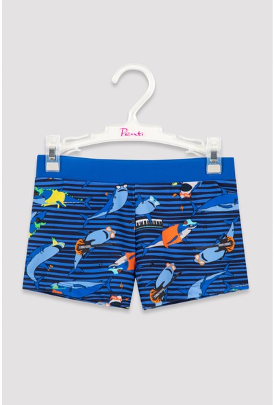 Penti Erkek Çocuk Rock Shark Trunk Mayo