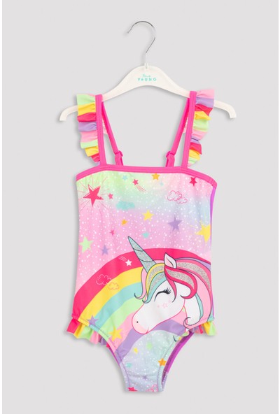 Penti Kız Çocuk Star Unicorn Mayo Penti Kız Çocuk Star Unicorn Mayo