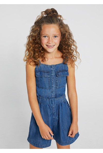 Mayoral Kız Çocuk Yazlık Şort Tulum 6831 Mayoral Kız Çocuk Yazlık Şort Tulum 6831