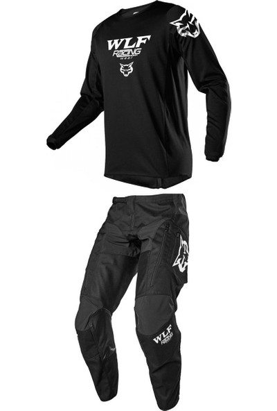 Acerbis Wlf Racıng Siyah-Turuncu Jersey Pantolon Takım Acerbis Wlf Racıng Siyah-Turuncu Jersey Pantolon Takım