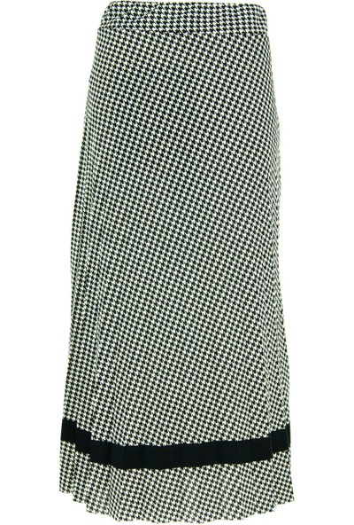 Oppland Kadın Anne Etek Desenli Beli Lastikli Etek Uçları Modelli Oppland Kadın Anne Etek Desenli Beli Lastikli Etek Uçları Modelli