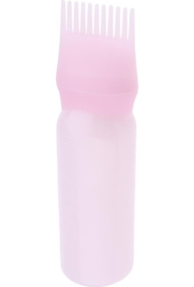 Baosity Boş Saç Boyası Aplikatör Dağıtım Fırça Salonu Boyama Şişesi 60ML Pembe (Yurt Dışından)