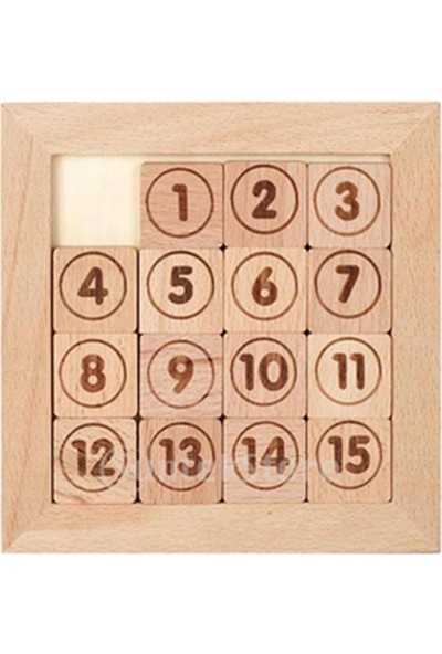 Baosity Çocuklar Kayar Blok Klotski Beyin Teaser Ahşap Bulmaca Hediye Sürgülü Yapboz - Style2 (Yurt Dışından) Baosity Çocuklar Kayar Blok Klotski Beyin Teaser Ahşap Bulmaca Hediye Sürgülü Yapboz - Style2 (Yurt Dışından)