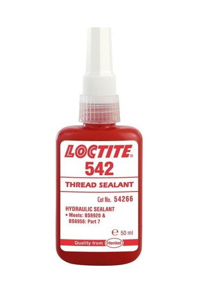 Loctite 542 Boru Dişli Sızdırmazlık 50ML Loctite 542 Boru Dişli Sızdırmazlık 50ML