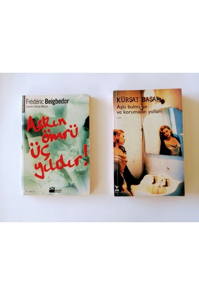 Aşkın Ömrü 3 Yıldır, Aşkı Bulmanın ve Korumanın Yolları (2. El) Kitap Seti Aşkın Ömrü 3 Yıldır, Aşkı Bulmanın ve Korumanın Yolları (2. El) Kitap Seti