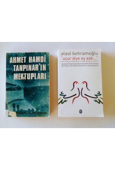 Ahmet Hamdi Tanpınar'ın Mektupları, Uçur Diye Ey Aşk (2. El) Kitap Seti Ahmet Hamdi Tanpınar'ın Mektupları, Uçur Diye Ey Aşk (2. El) Kitap Seti