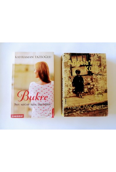 Kahraman Tazeoğlu - Bukre, Angela'nın Külleri (2. El) Kitap Seti Kahraman Tazeoğlu - Bukre, Angela'nın Külleri (2. El) Kitap Seti