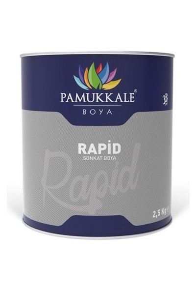 Pamukkale Rapid Boya 2.5 kg Gri Ral 7040