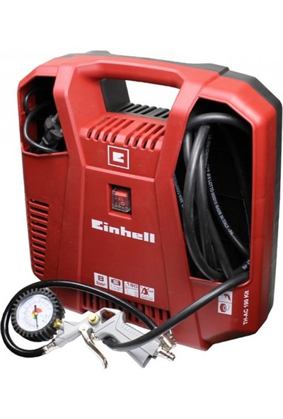 Einhell Hava Kompresörü Tc-Ac 190/8 Kit 8 Bar Classic