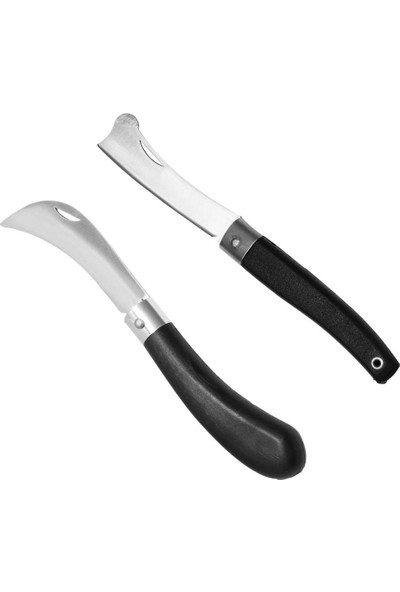 Desan Aşı Bıçağı Eğri + Düz Bağ Bıçağı Paslanmaz Ceviz Aşı Çakısı Siyah Plastik Saplı Desan Aşı Bıçağı Eğri + Düz Bağ Bıçağı Paslanmaz Ceviz Aşı Çakısı Siyah Plastik Saplı