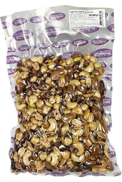 Tuğba Kuruyemiş Iç Karışık 500 gr (Vakumlu)