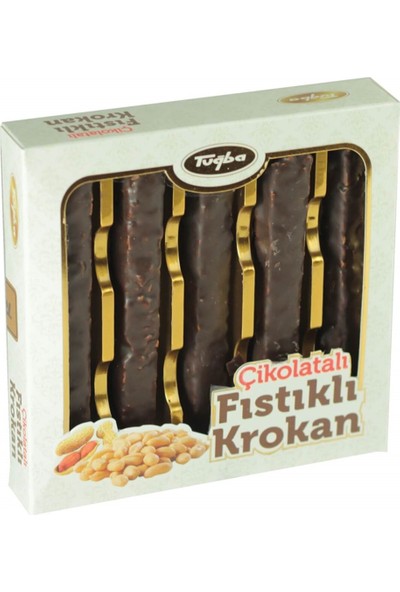 Tuğba Kuruyemiş Çikolatalı Fıstıklı Krokan 75 gr Tuğba Kuruyemiş Çikolatalı Fıstıklı Krokan 75 gr