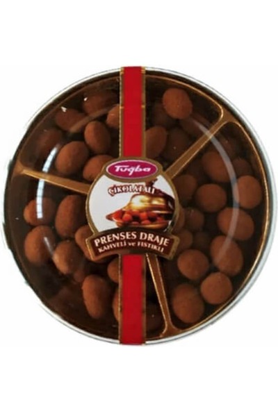 Tuğba Kuruyemiş Prenses Kahveli Fıstık Draje 140 gr