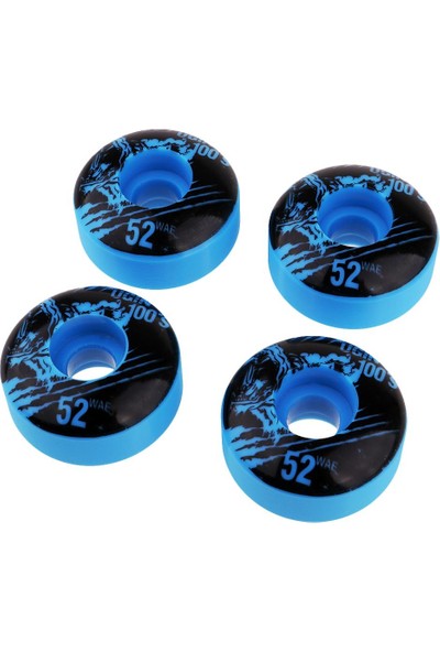 Segolike 4 Adet / Takım 52 ADET30MM Kaykay Tekerlekler Dayanıklı Pu Tekerlekler Mavi (Yurt Dışından) Segolike 4 Adet / Takım 52 ADET30MM Kaykay Tekerlekler Dayanıklı Pu Tekerlekler Mavi (Yurt Dışından)