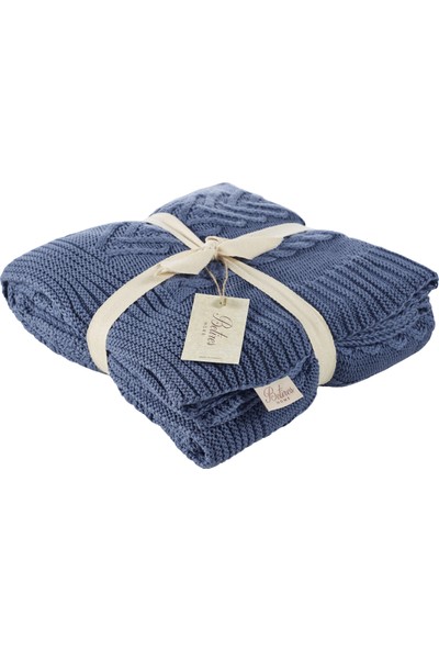 Betireshome TP21001 Örgü Pamuk Koltuk Şalı