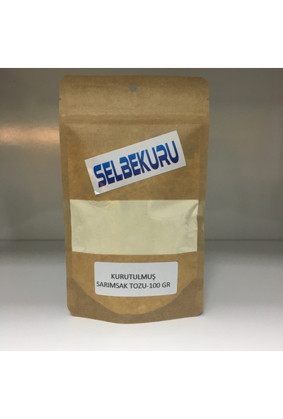 Selbekuru Kurutulmuş Sarımsak Tozu 100 gr Selbekuru Kurutulmuş Sarımsak Tozu 100 gr