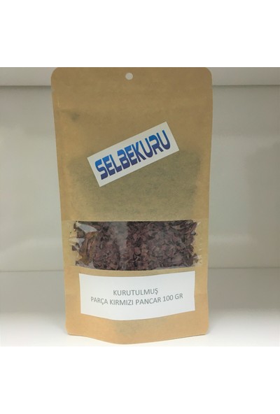 Selbekuru Kurutulmuş Parça Kırmızı Pancar 100 gr Selbekuru Kurutulmuş Parça Kırmızı Pancar 100 gr