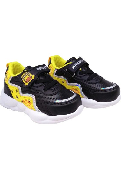 Raider Siyah Çocuk Bebe Spor Ayakkabı