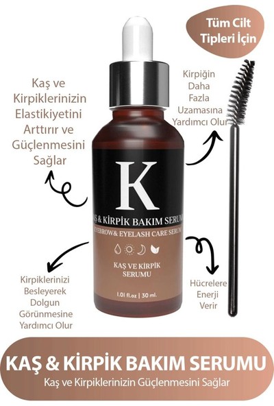 For You Gold Kaş Kirpik Serumu