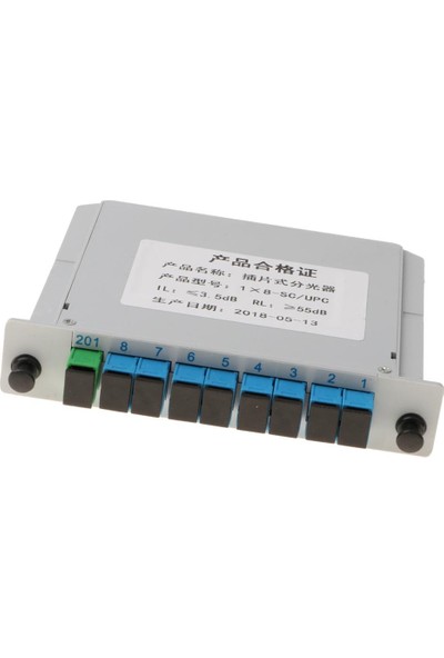 Lovıver 1 x 8 Blade Tipi Plc Taşıyıcı Sınıf Fiber Optik Splitter Sc / Upc Konnektörü (Yurt Dışından) Lovıver 1 x 8 Blade Tipi Plc Taşıyıcı Sınıf Fiber Optik Splitter Sc / Upc Konnektörü (Yurt Dışından)