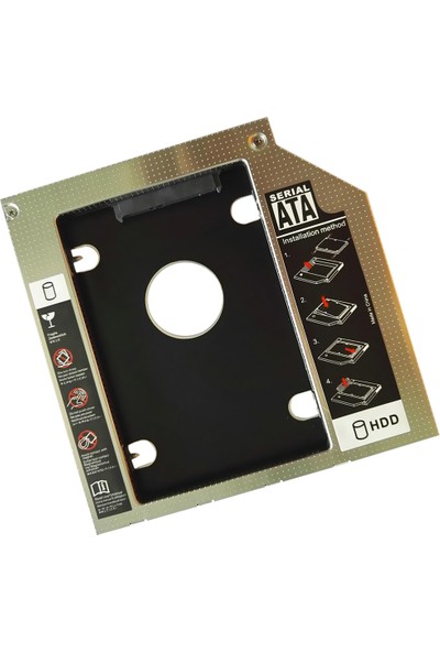 Lovıver Sabit Sürücü Optik Körfezi 9,5mm Sata Evrensel Hdd Ssd Cd / Dvd-Rom (Yurt Dışından) Lovıver Sabit Sürücü Optik Körfezi 9,5mm Sata Evrensel Hdd Ssd Cd / Dvd-Rom (Yurt Dışından)