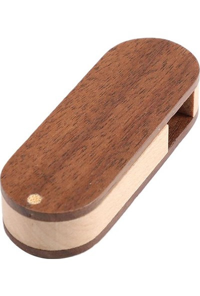 Lovıver Usb 2.0 Flash Sürücü Akçaağaç Ahşap Döner Şekilli Kalem Sürücü Memory Stick 128m (Yurt Dışından)