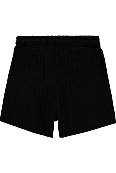 Civil Girls Kız Çocuk Şort 10-13 Yaş Siyah