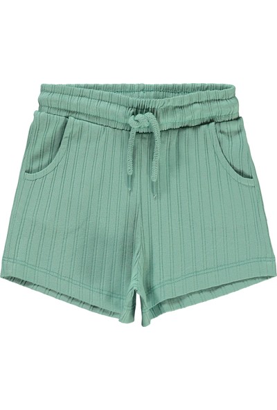 Civil Girls Kız Çocuk Şort 10-13 Yaş Yeşil