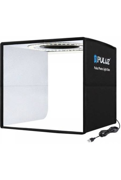 Polham Puluz 40*40 97 Crı LED Işıklı Ürün Çekim Çadırı, Taşınabilir Katlanabilir Fotoğraf Stüdyosu Polham Puluz 40*40 97 Crı LED Işıklı Ürün Çekim Çadırı, Taşınabilir Katlanabilir Fotoğraf Stüdyosu
