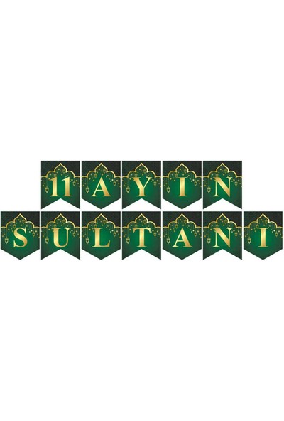 TT Tahtakale Toptancıları Ramazan Temalı Uzar Yazı 11 Ayın Sultanı Yazılı Asma Süs 190 cm TT Tahtakale Toptancıları Ramazan Temalı Uzar Yazı 11 Ayın Sultanı Yazılı Asma Süs 190 cm
