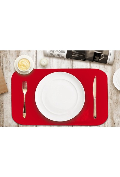 Fantastik Home 4'lü Pvc Amerikan Servis 30 x 45 cm. Sıvı Geçirmez Leke Tutmaz