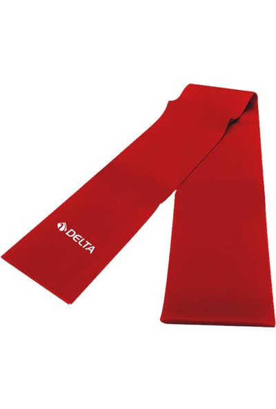 Delta Pilates Bandı Orta Sert 90 x 7,5 Cm Egzersiz Direnç Lastiği