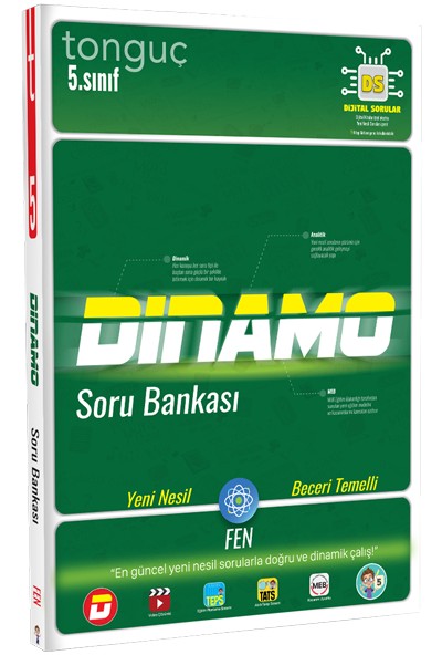 Tonguç 5. Sınıf Fen Bilimleri Dinamo Soru Bankası