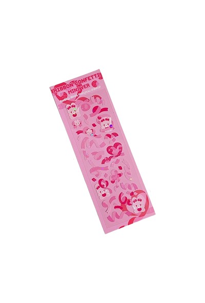 Charge Sevimli Şerit Ayı Tavşan Lazer Çıkartmaları