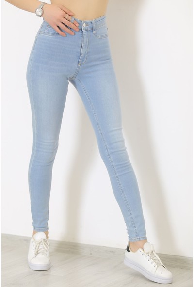 Aygi Dar Paça Kot Pantolon Buzmavi Aygi Dar Paça Kot Pantolon Buzmavi