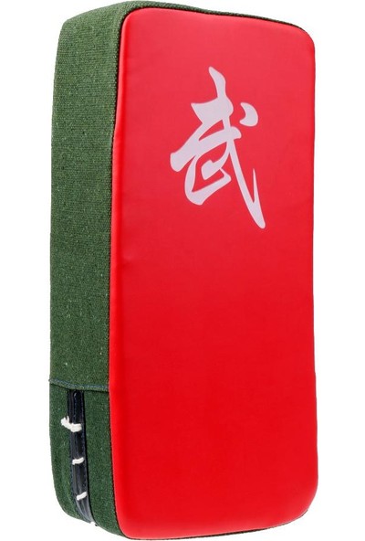 Boks Eğitim Pedi Dikdörtgen Tay Mma Karate Martial Art Kol Kalkanı Kırmızı