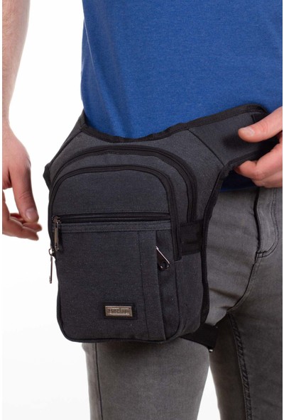 Newish Kanvas Kumaş Motosiklet Bel ve Bacak Çantası (24X19CM) (Kurye Çantası, Post Cihazı Uyumlu) Newish Kanvas Kumaş Motosiklet Bel ve Bacak Çantası (24X19CM) (Kurye Çantası, Post Cihazı Uyumlu)