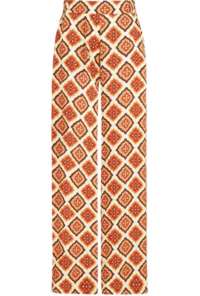 Nocturne Desenli Geniş Paça Pantolon Nocturne Desenli Geniş Paça Pantolon