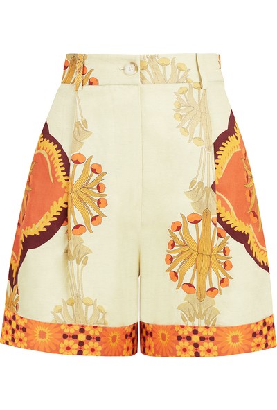 Nocturne Desenli Geniş Paça Şort Nocturne Desenli Geniş Paça Şort