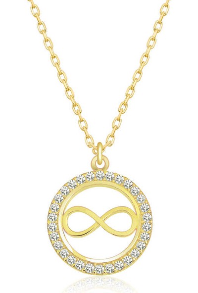 Silver Gümüş Minik Sonsuzluk Kadın Kolye Silver Gümüş Minik Sonsuzluk Kadın Kolye
