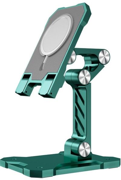 Masa Telefonu Tutucu Kablosuz Manyetik Masaüstü Magsafe Şarj Yeşil Için Standı Masa Telefonu Tutucu Kablosuz Manyetik Masaüstü Magsafe Şarj Yeşil Için Standı