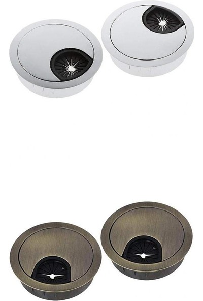 4 Adet 50MM Bilgisayar Masası Masa Grommet Kablo Bağlantı Noktası Tel Delik Kapağı 4 Adet 50MM Bilgisayar Masası Masa Grommet Kablo Bağlantı Noktası Tel Delik Kapağı