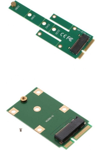 Msata Pcıe'ye Ngff M.2 B Tuşa Sata Adaptörü + M.2 2242 (Ngff) Msata SSD Adaptörüne Msata Pcıe'ye Ngff M.2 B Tuşa Sata Adaptörü + M.2 2242 (Ngff) Msata SSD Adaptörüne
