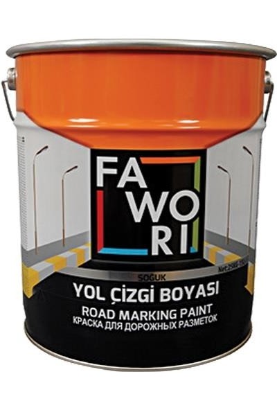 Fawori Yol Çizgi Boyası Sentetik 25 kg Beyaz Fawori Yol Çizgi Boyası Sentetik 25 kg Beyaz