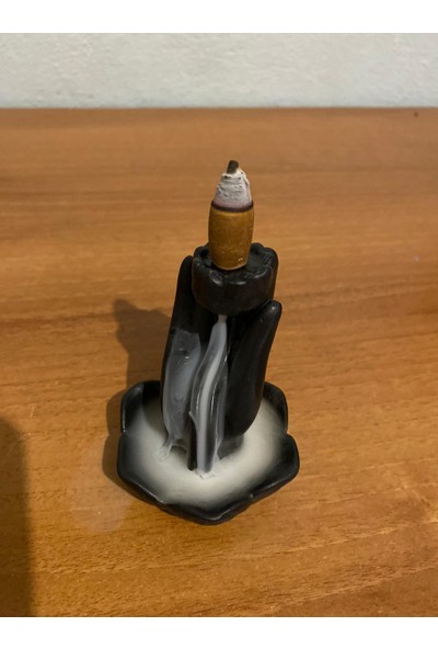 Beriş Bahçem Dekor Küçük Boy Geriye Akış Konik Beton Çiçekli El Tütsülük Beriş Bahçem Dekor Küçük Boy Geriye Akış Konik Beton Çiçekli El Tütsülük