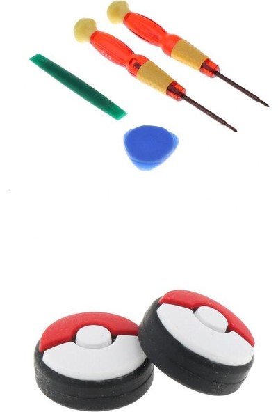 2 Adet Poke Topu Artı Analog Joystick Kap Başparmak Grip Nintendo Anahtarı Joy-Con Denetleyicisi Silikon & Tri-Kanatlı Tornavida Seti Onarım Aracı Kiti 2 Adet Poke Topu Artı Analog Joystick Kap Başparmak Grip Nintendo Anahtarı Joy-Con Denetleyicisi Silikon & Tri-Kanatlı Tornavida Seti Onarım Aracı Kiti