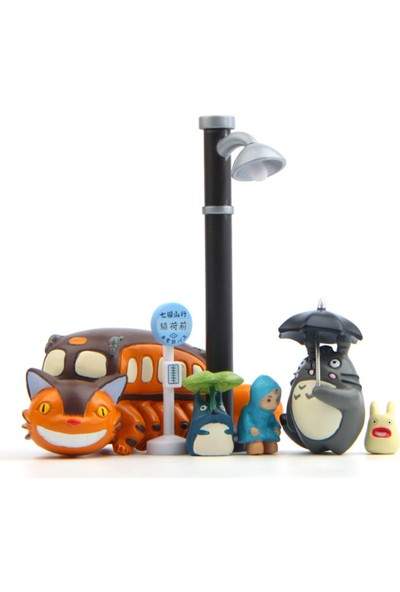 Allfun 7 Adet Komşum Totoro Mei Gao Şekil Oyuncak (Yurt Dışından) Allfun 7 Adet Komşum Totoro Mei Gao Şekil Oyuncak (Yurt Dışından)